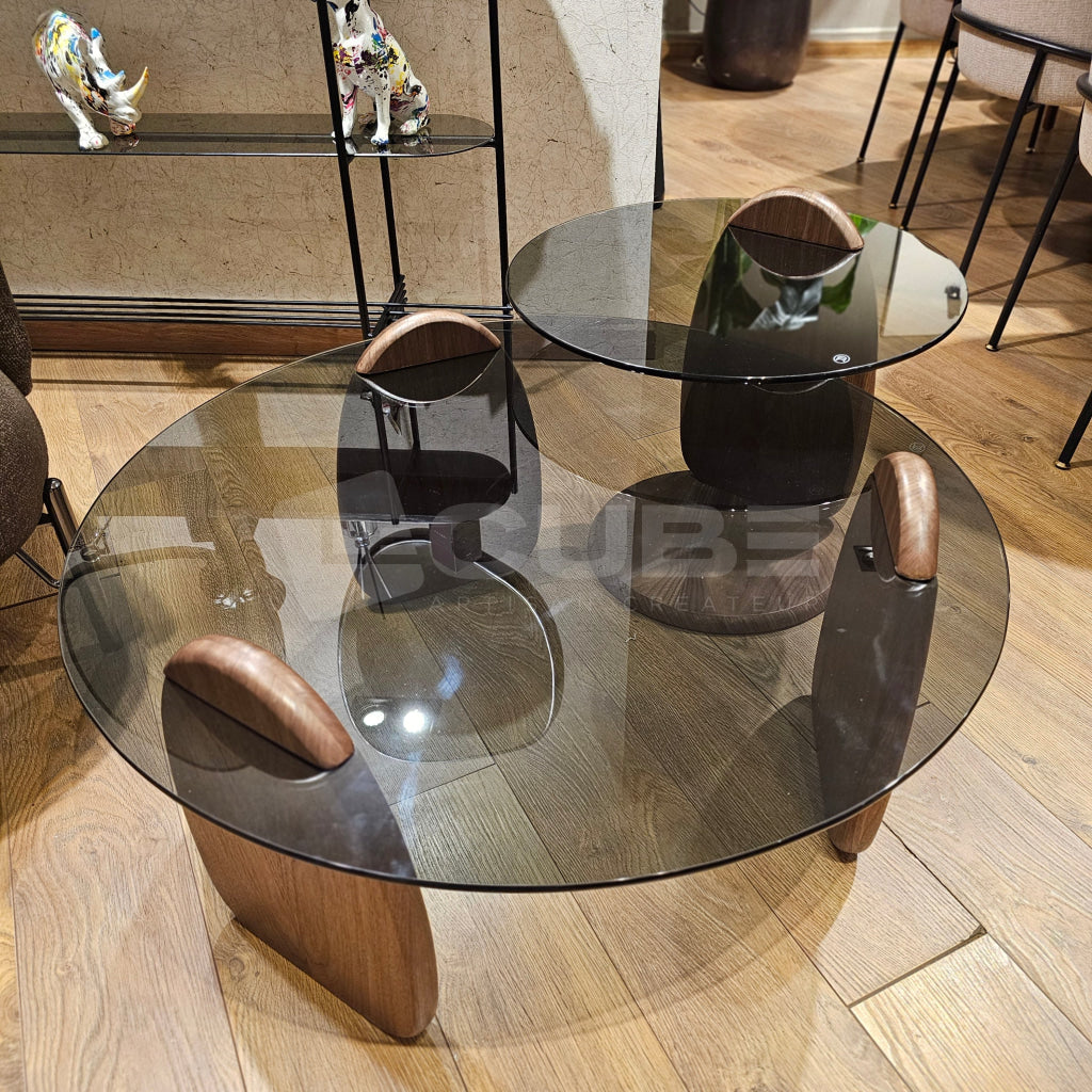 Duo de tables basses Coffee – Le Cube Artisan Créateur