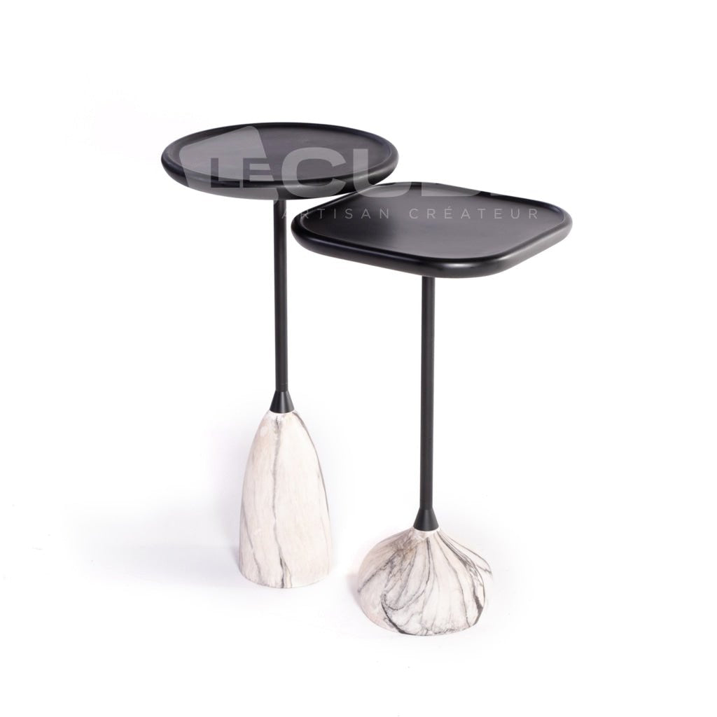 Duo de tables d'appoint Hydro HYBRID – Le Cube Artisan Créateur
