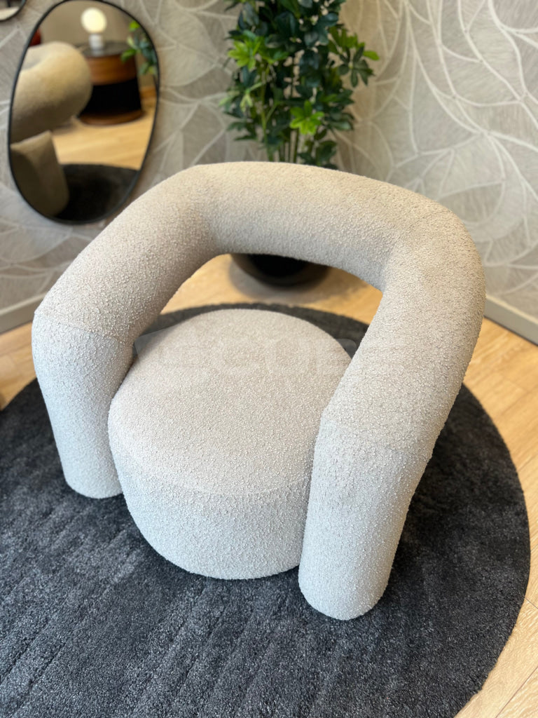 Fauteuil Judy Beige – Le Cube Artisan Créateur