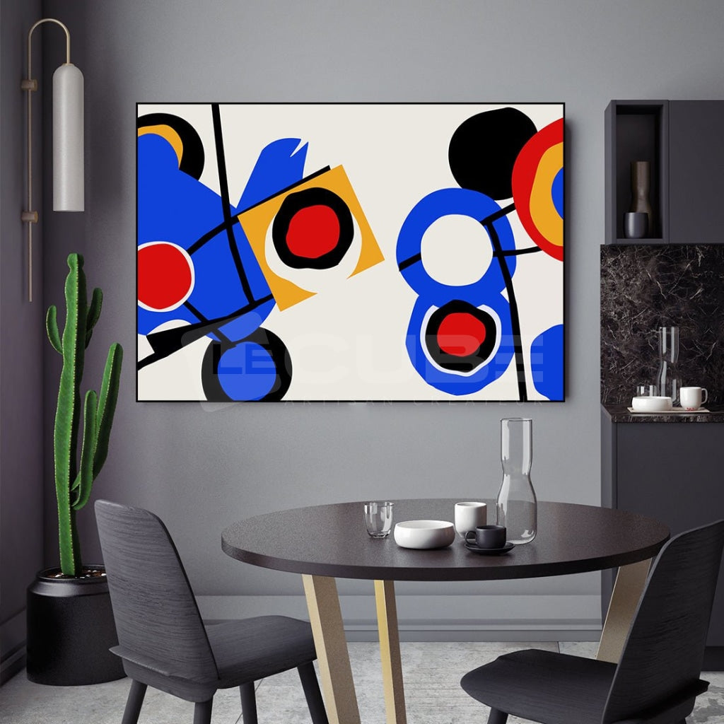 Tableau DANCING COLORS – Le Cube Artisan Créateur