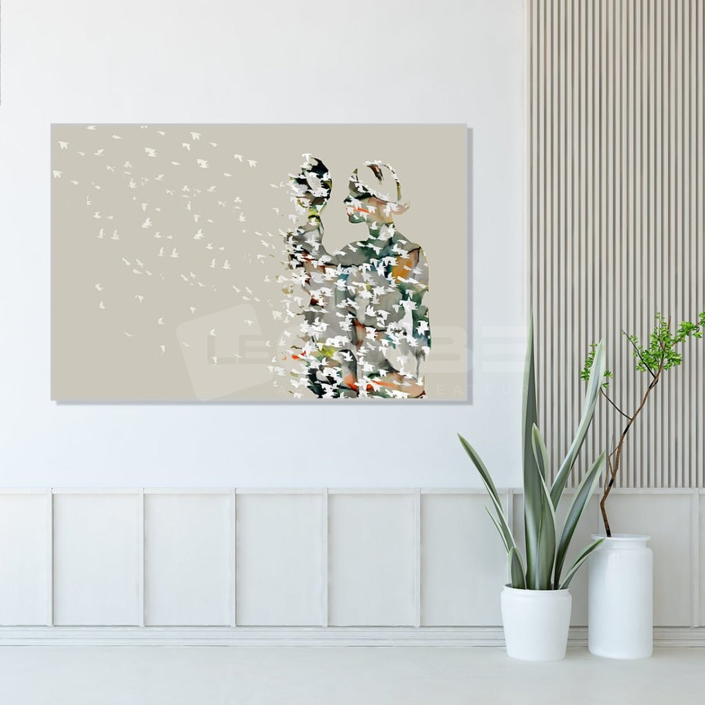 Tableau TRUE LOVE – Le Cube Artisan Créateur